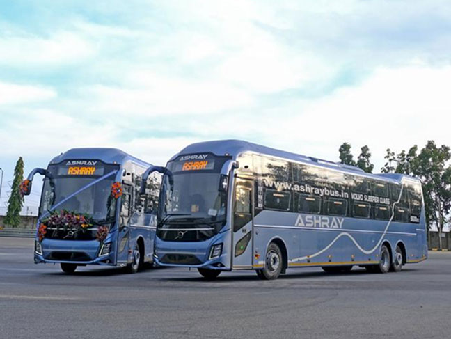 Online Bus Ticket Booking, Book Bus Tickets Online | Ashray Travels